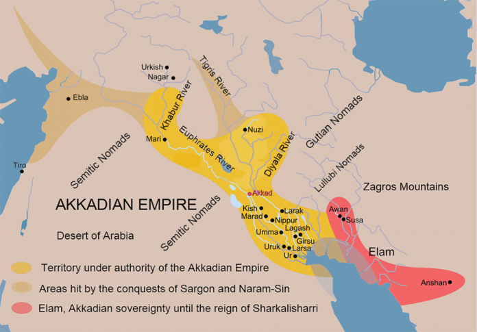 Akkadian empire (2400-2007 BC) | Short history website