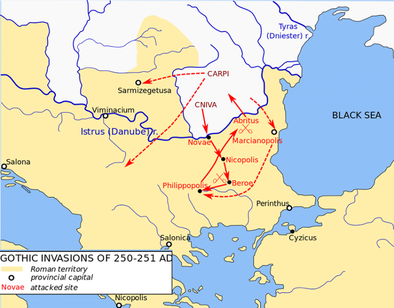 Short historical facts about origin of the Goths and their migration ...